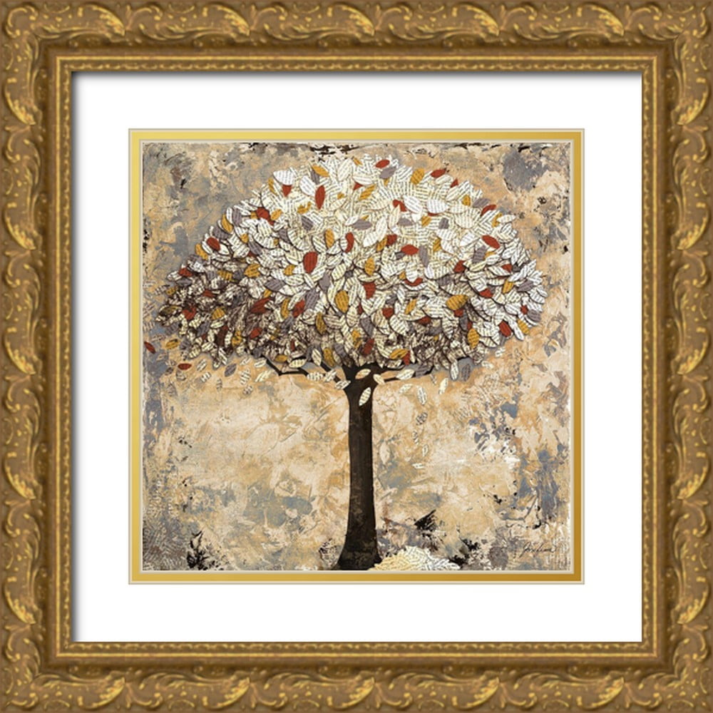 Josefina 20x20 Gold Ornate Wood Framed with Double Matting Museum Art ...