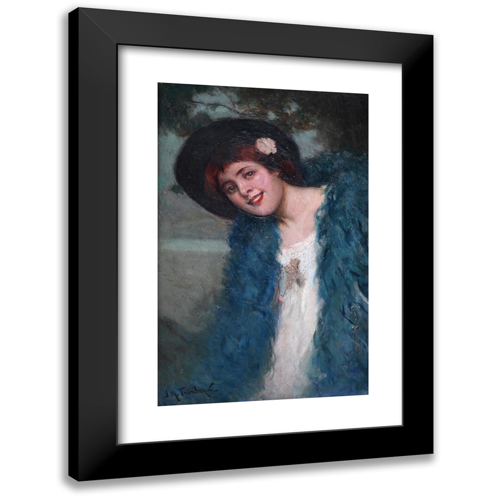 Josep Maria Tamburini i Dalmau 13x18 Black Modern Framed Museum Art ...