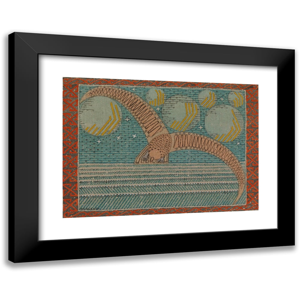 Joseph Alanen 14x11 Black Modern Framed Museum Art Print Titled - The ...