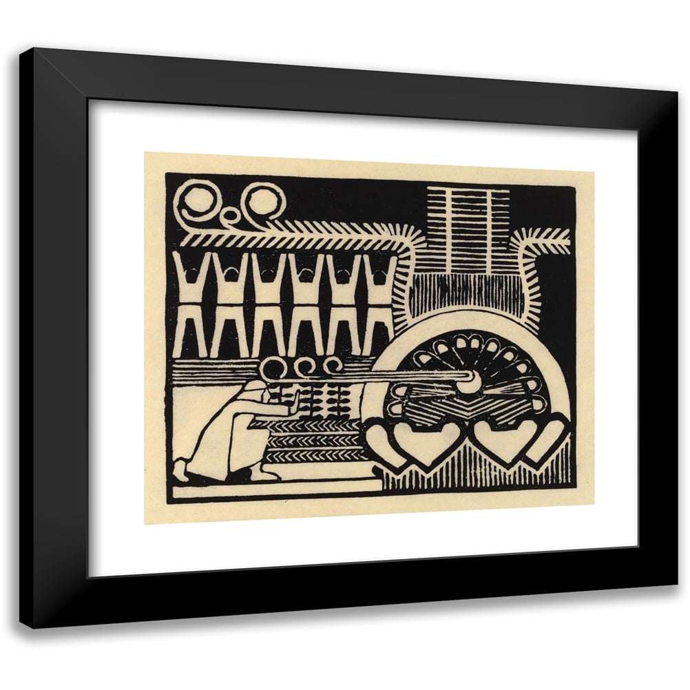 Joseph Alanen 17x15 Black Modern Framed Museum Art Print Titled - The ...