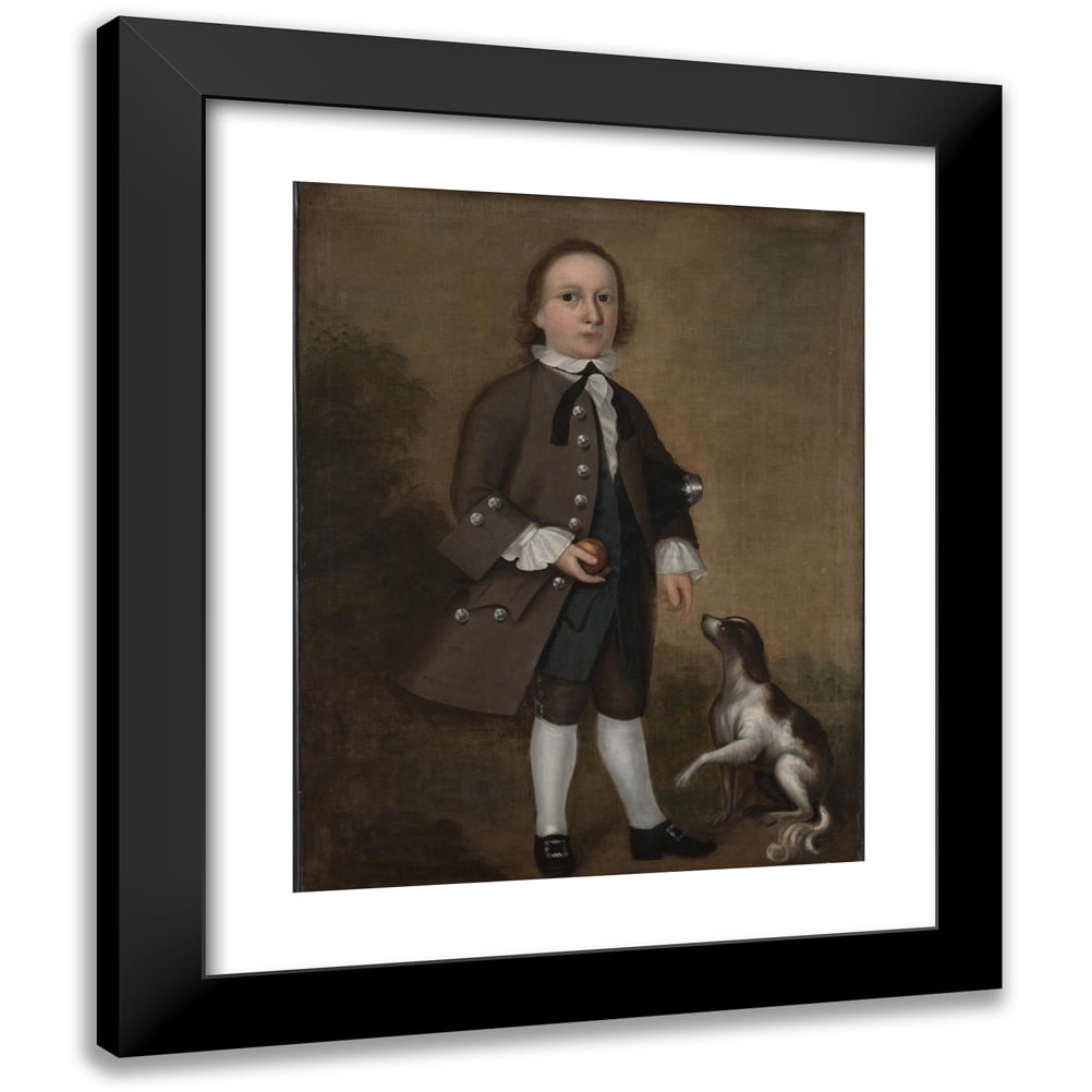 Joseph Badger 15x18 Black Modern Framed Museum Art Print Titled ...