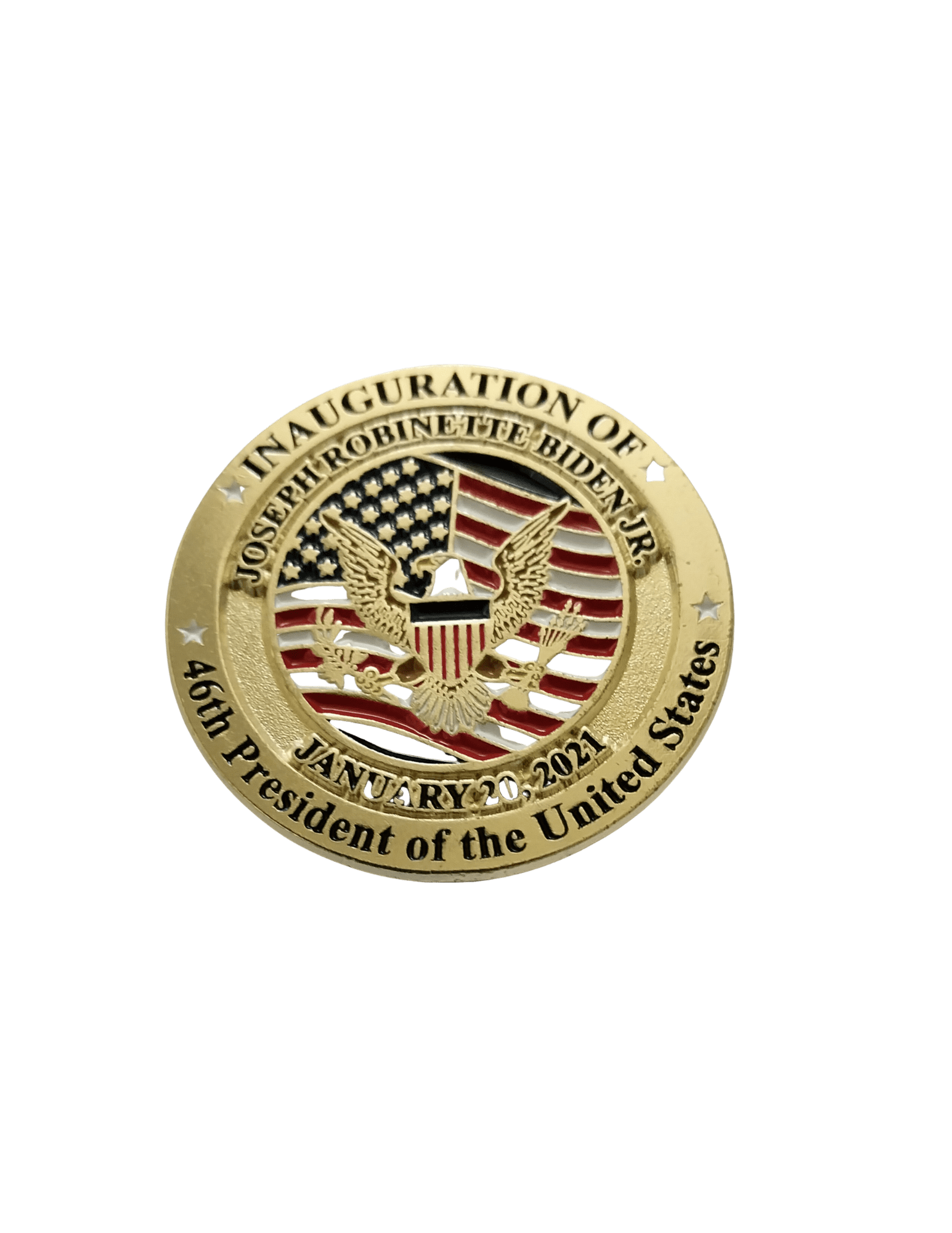 Joseph Biden 46th Presidential Inauguration Lapel Pin - Walmart.com