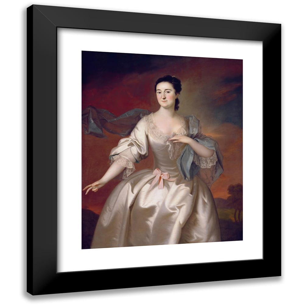Joseph Blackburn 15x18 Black Modern Framed Museum Art Print Titled ...