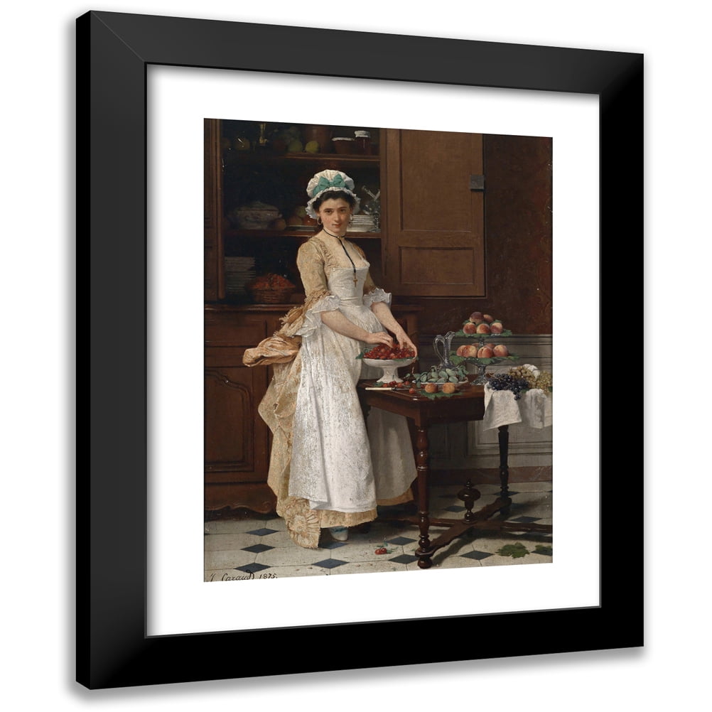 Joseph Caraud 14x18 Black Modern Framed Museum Art Print Titled - The ...