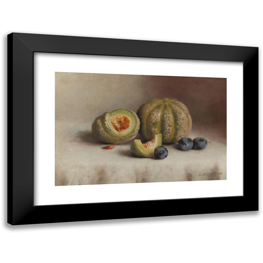 Joseph Decker 14x11 Black Modern Framed Museum Art Print Titled - Still ...