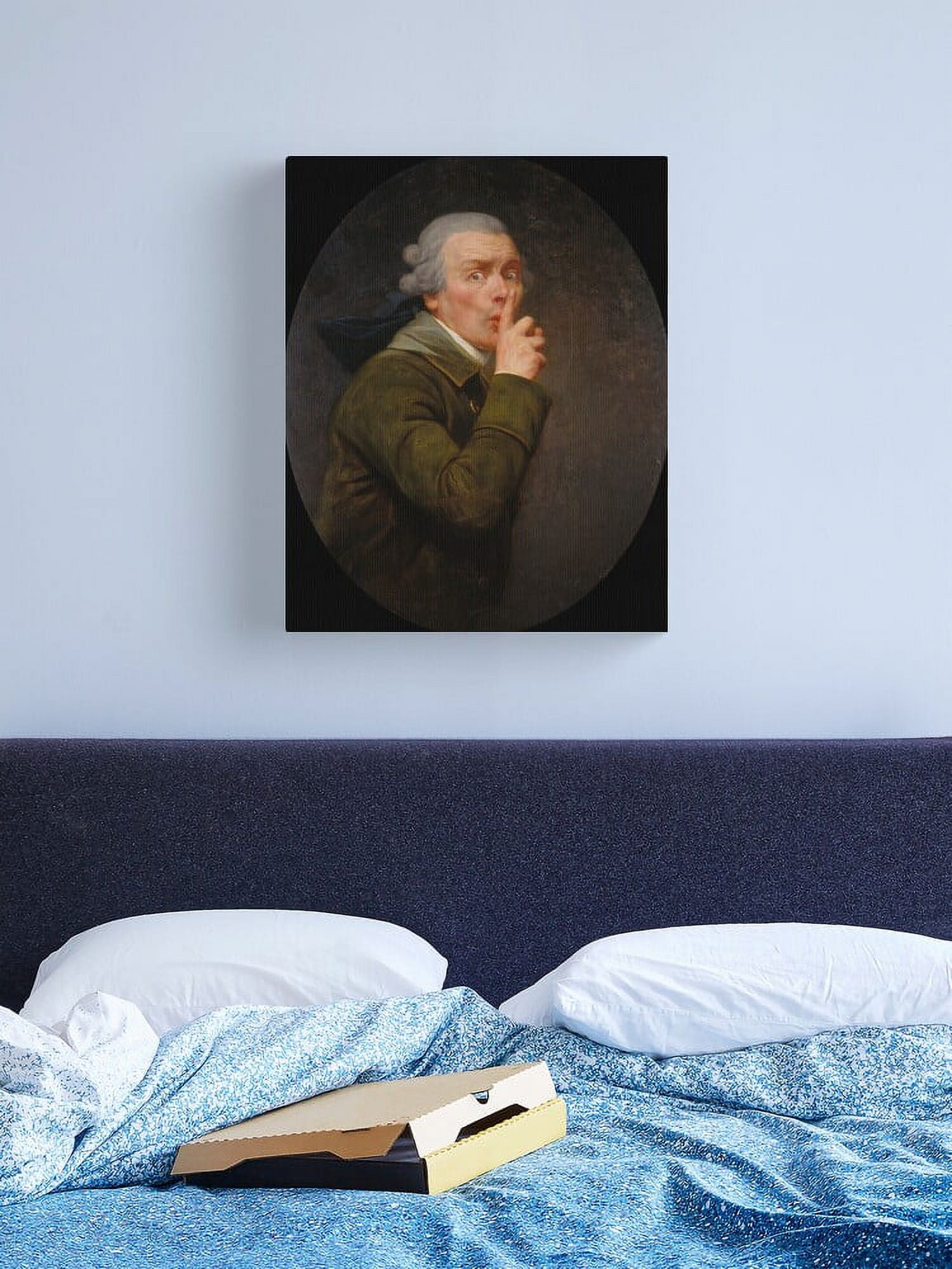 Joseph Ducreux - Le Discret Canvas Print Canvas Painting Wall Art With ...