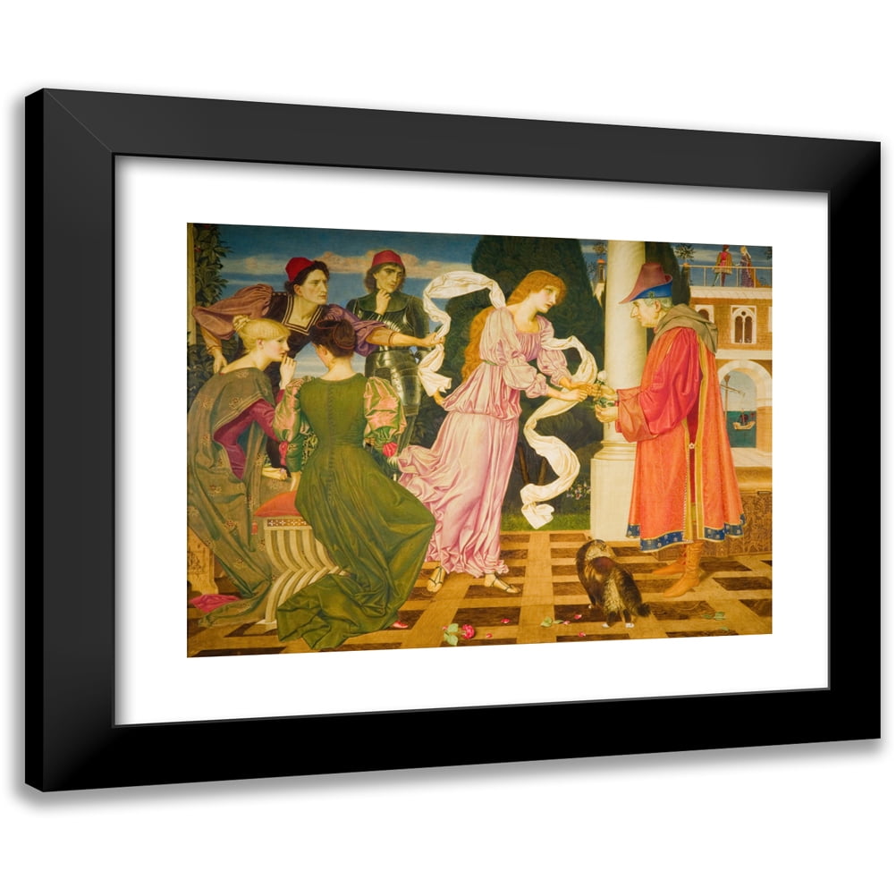 Joseph Edward Southall 14x11 Black Modern Framed Museum Art Print ...