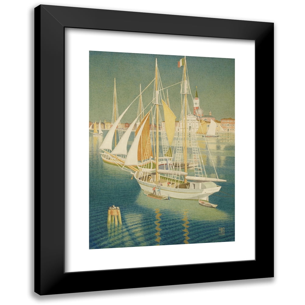 Joseph Edward Southall 14x18 Black Modern Framed Museum Art Print ...