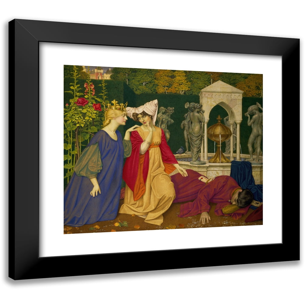 Joseph Edward Southall 17x15 Black Modern Framed Museum Art Print ...