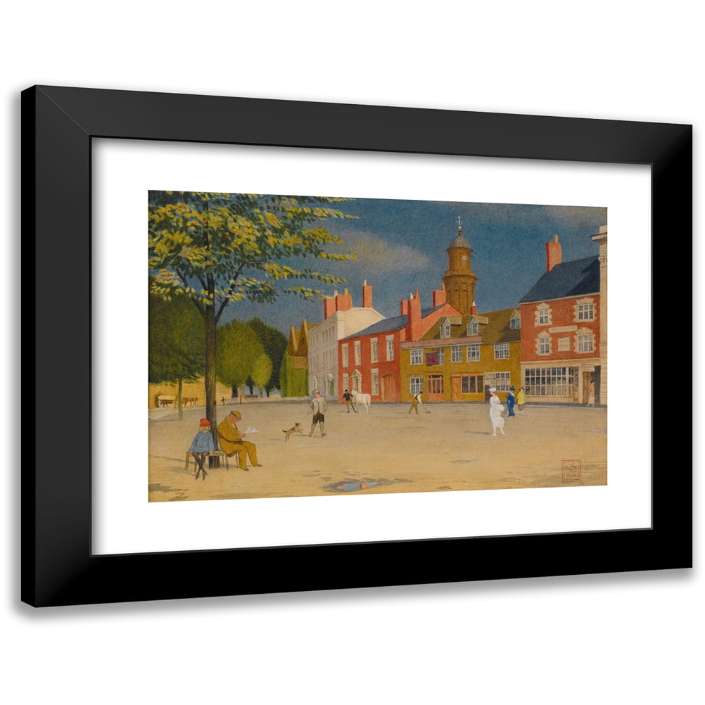 Joseph Edward Southall 24x18 Black Modern Framed Museum Art Print ...