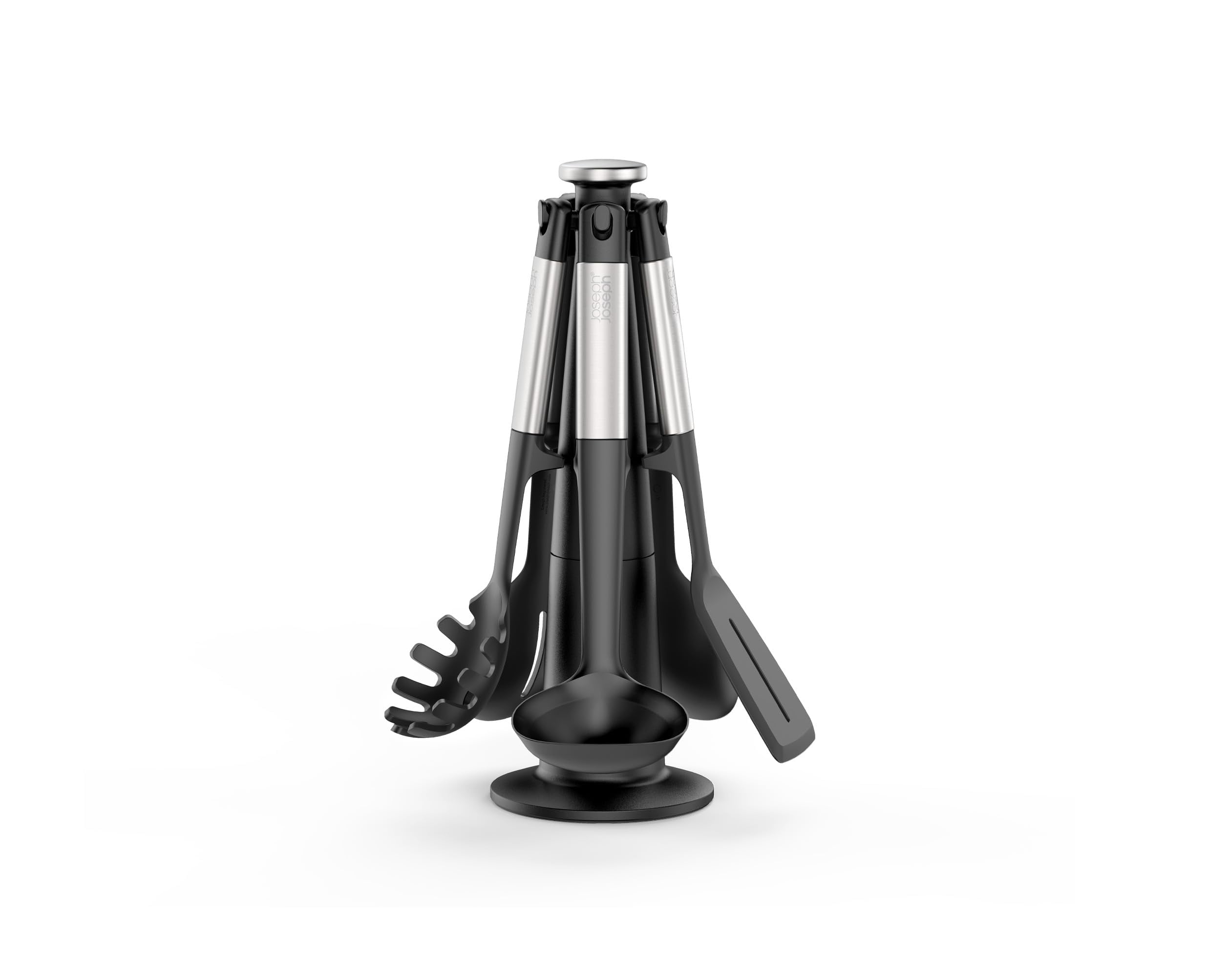 Joseph Joseph Elevate 5-piece Silicone Kitchen Utensils Carousel, BPA ...