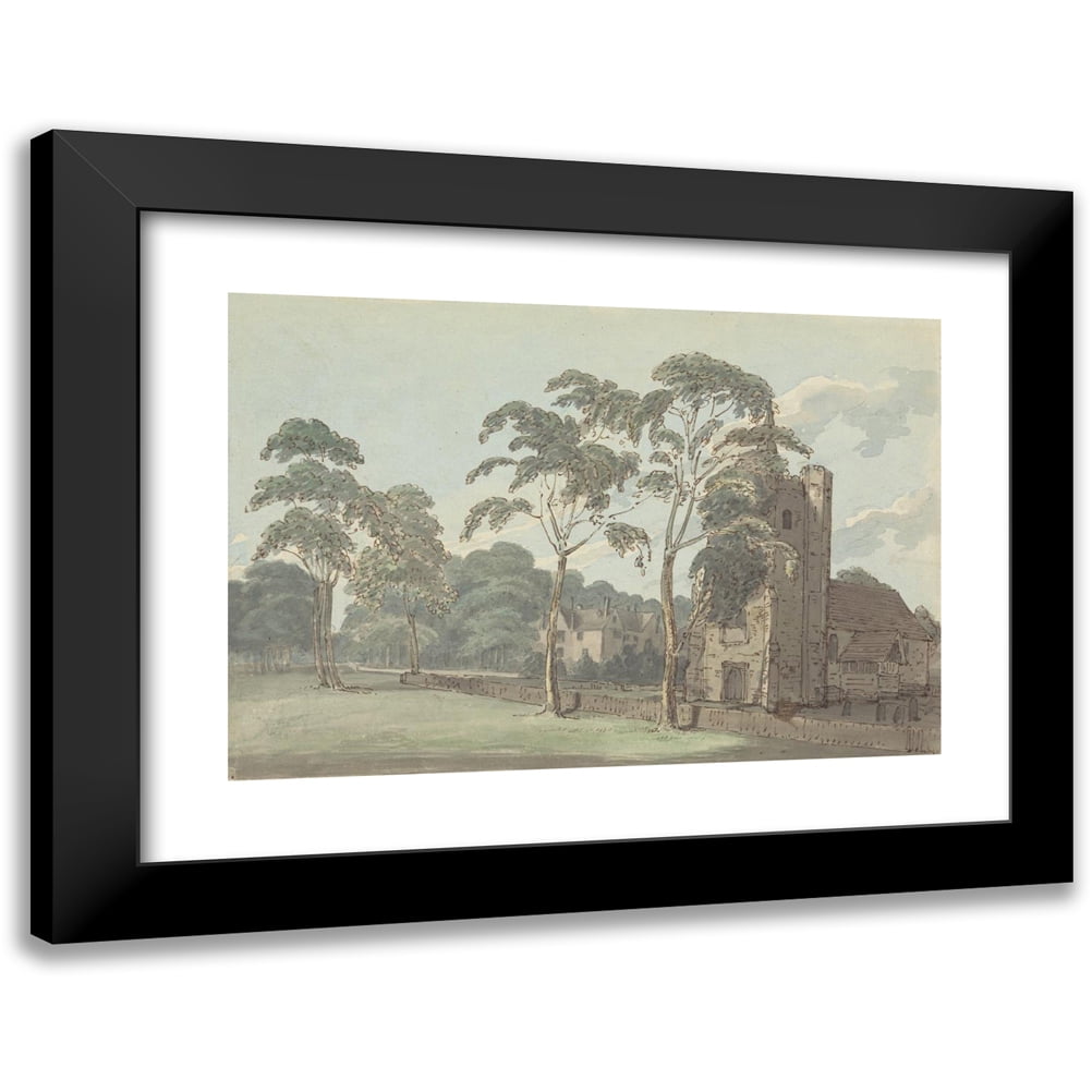 Joseph Farington 18x14 Black Modern Framed Museum Art Print Titled - A ...