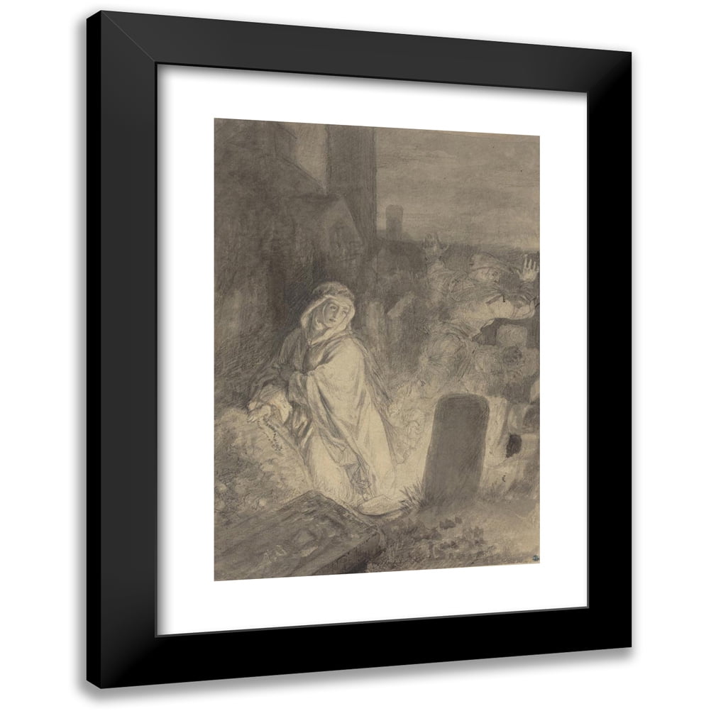 Joseph Fay 14x18 Black Modern Framed Museum Art Print Titled - A Man ...