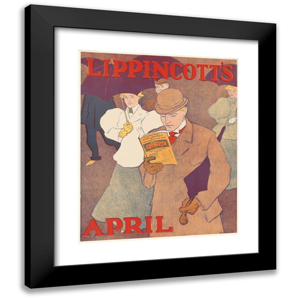 Joseph Gould 12x14 Black Modern Framed Museum Art Print Titled ...