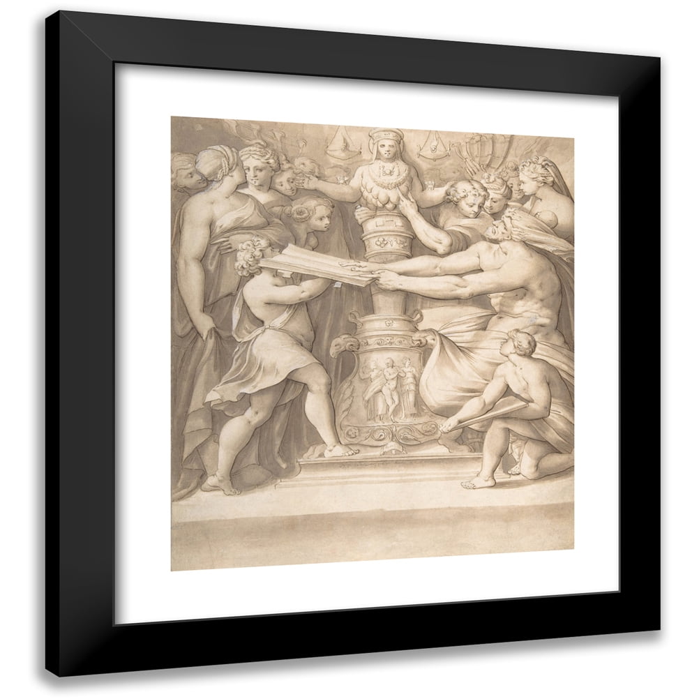 Joseph Heintz The Elder 15x17 Black Modern Framed Museum Art Print ...