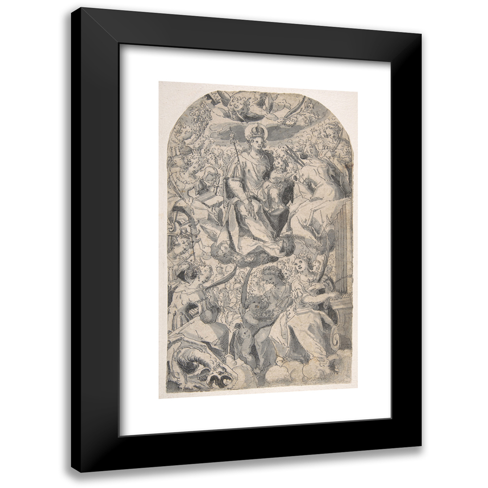Joseph Heintz The Elder 16x24 Black Modern Framed Museum Art Print ...