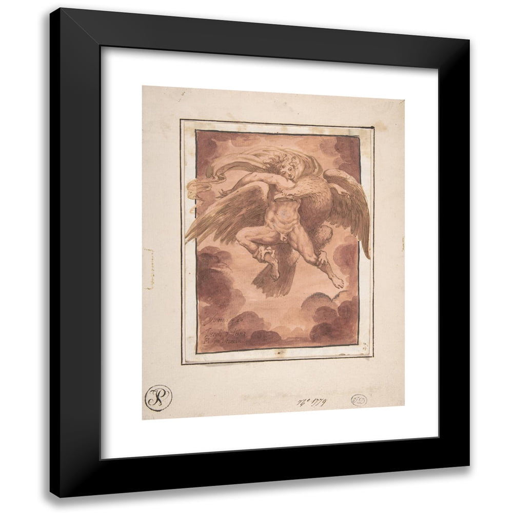 Joseph Heintz the Younger 12x14 Black Modern Framed Museum Art Print ...