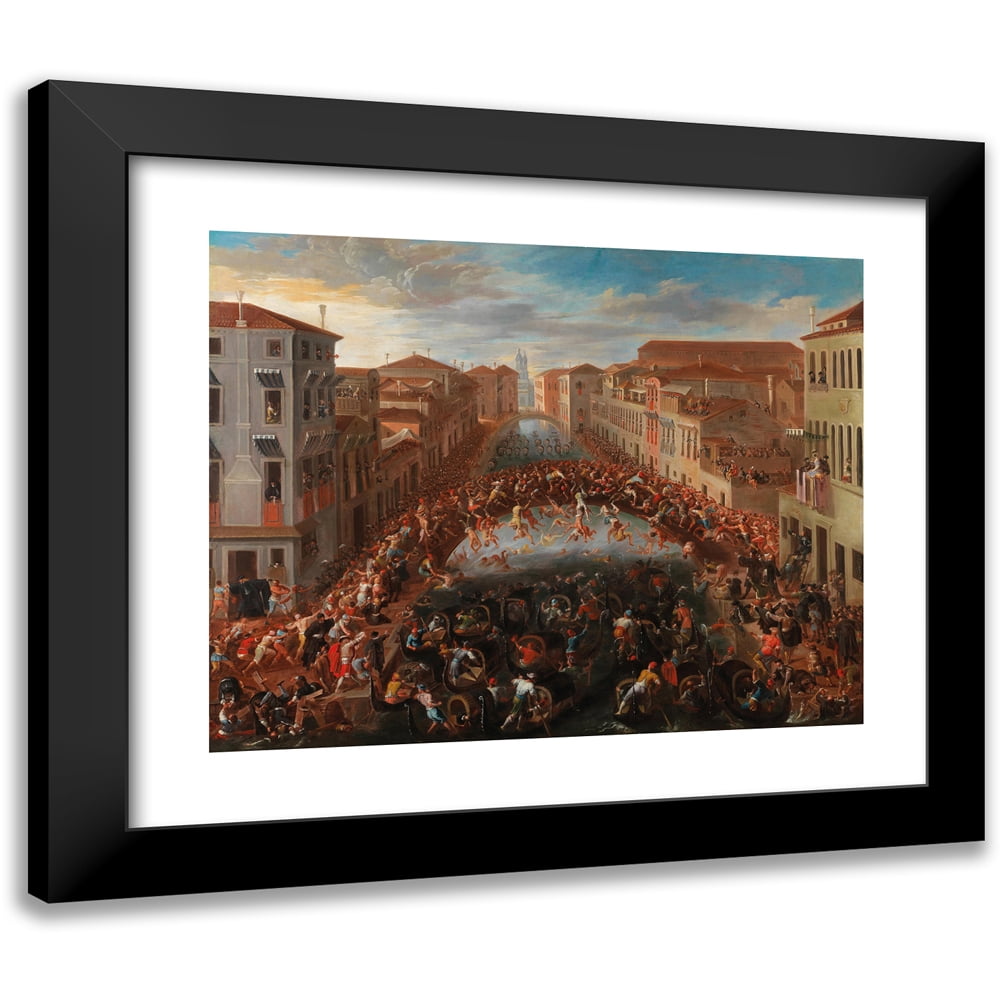 Joseph Heintz the Younger 24x20 Black Modern Framed Museum Art Print ...