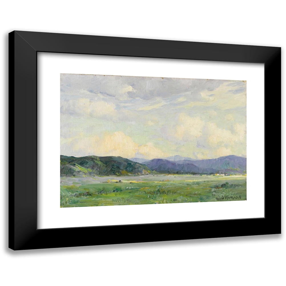 Joseph Henry Sharp 14x11 Black Modern Framed Museum Art Print Titled ...