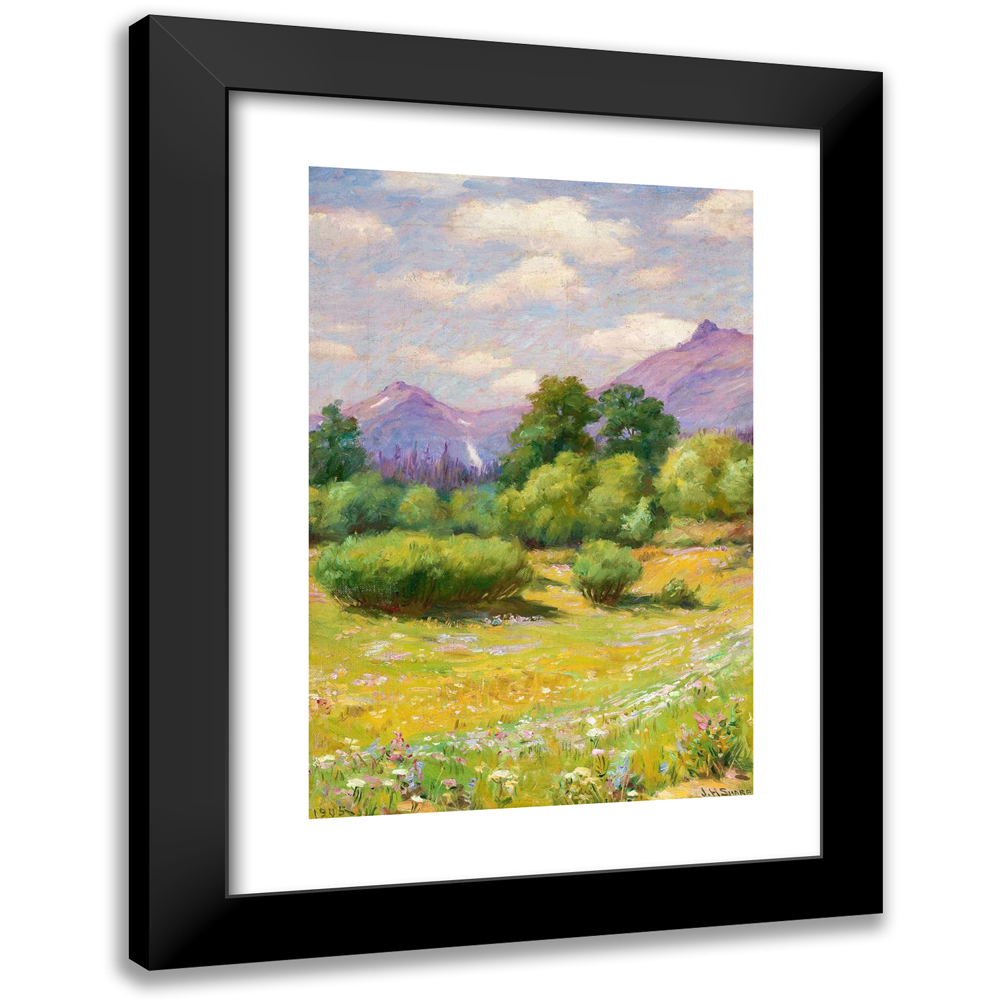 Joseph Henry Sharp 17x24 Black Modern Framed Museum Art Print Titled ...