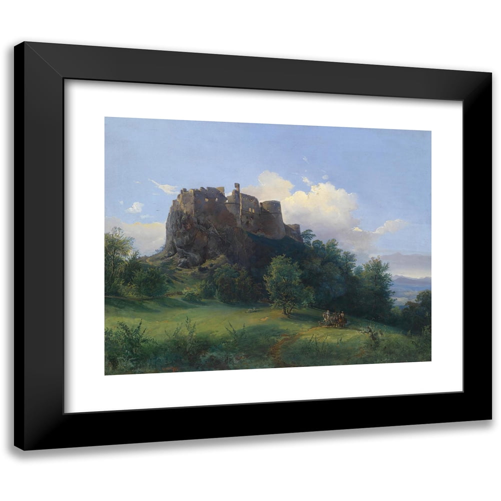 Joseph Holzer 14x12 Black Modern Framed Museum Art Print Titled ...