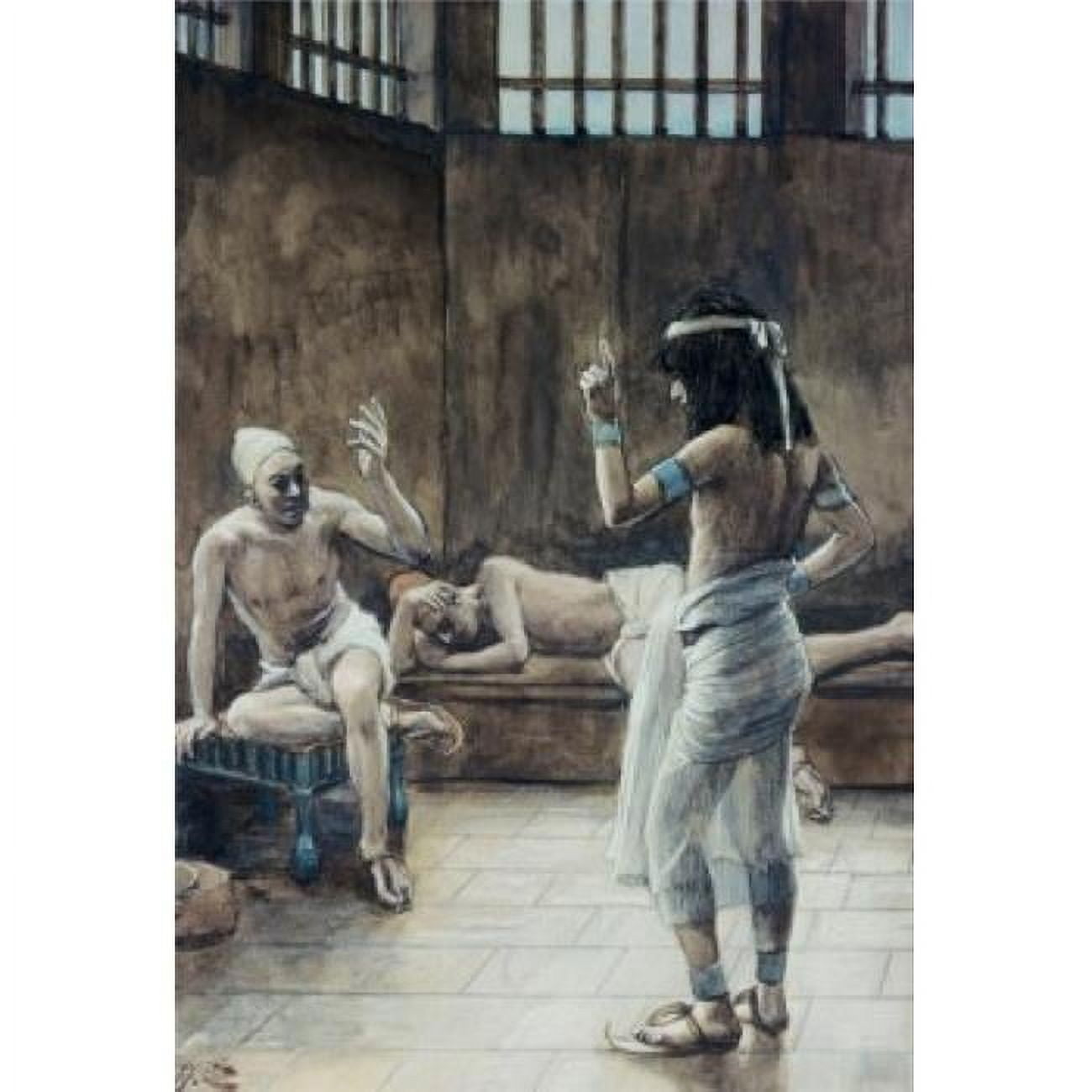 Joseph Interprets the Dreams Whilst in Prison James J Tissot 1836-1902 French Jewish Museum New ...