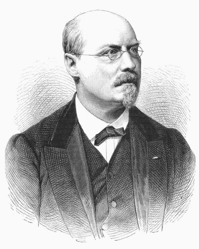 Joseph Joachim Raff /N(1822-1882). German (Swiss-Born) Composer. Wood ...