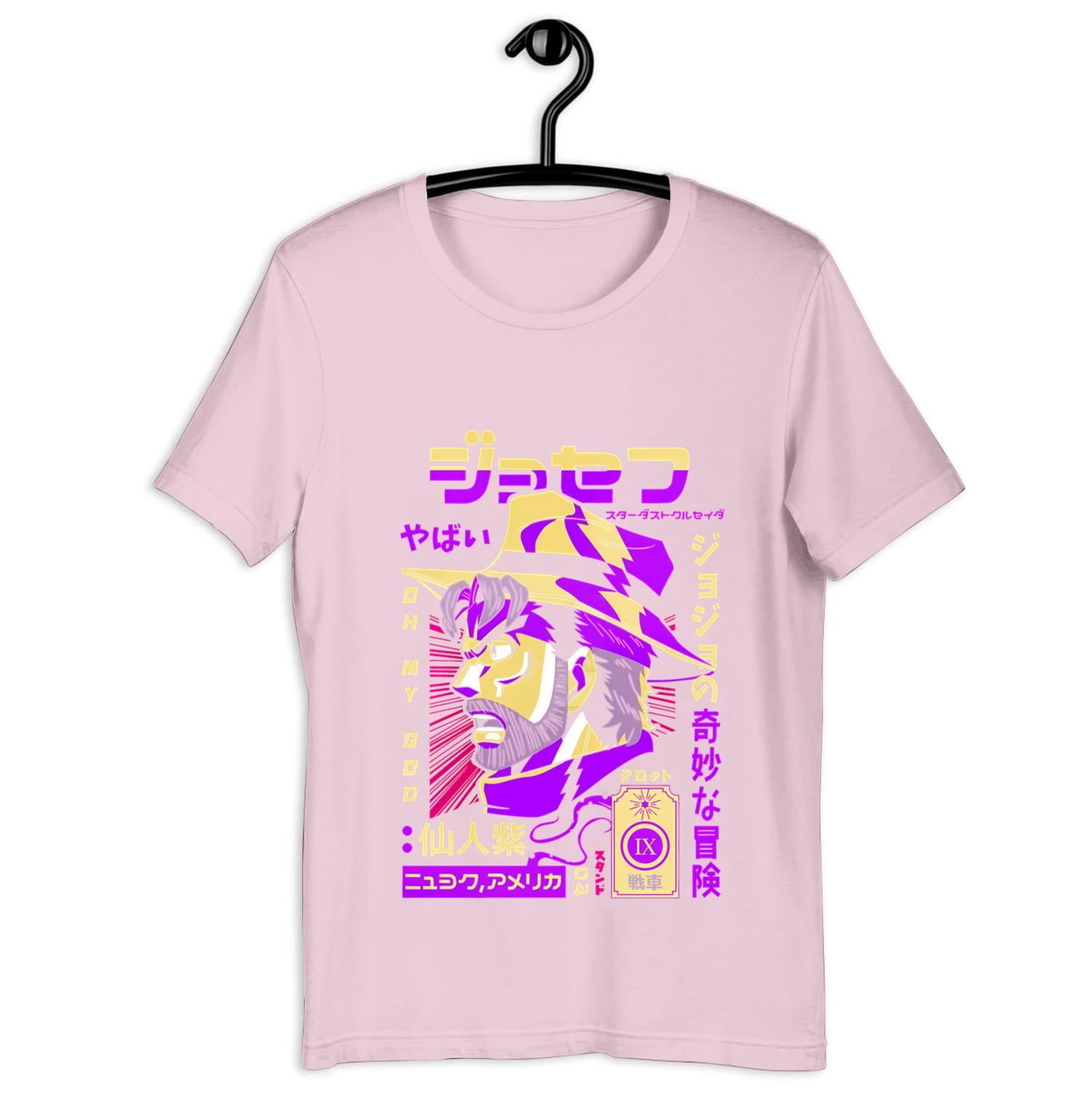 Joseph Joestar JoJo's Bizarre Adventure Shirt Anime JJBA Tee T-Shirt ...