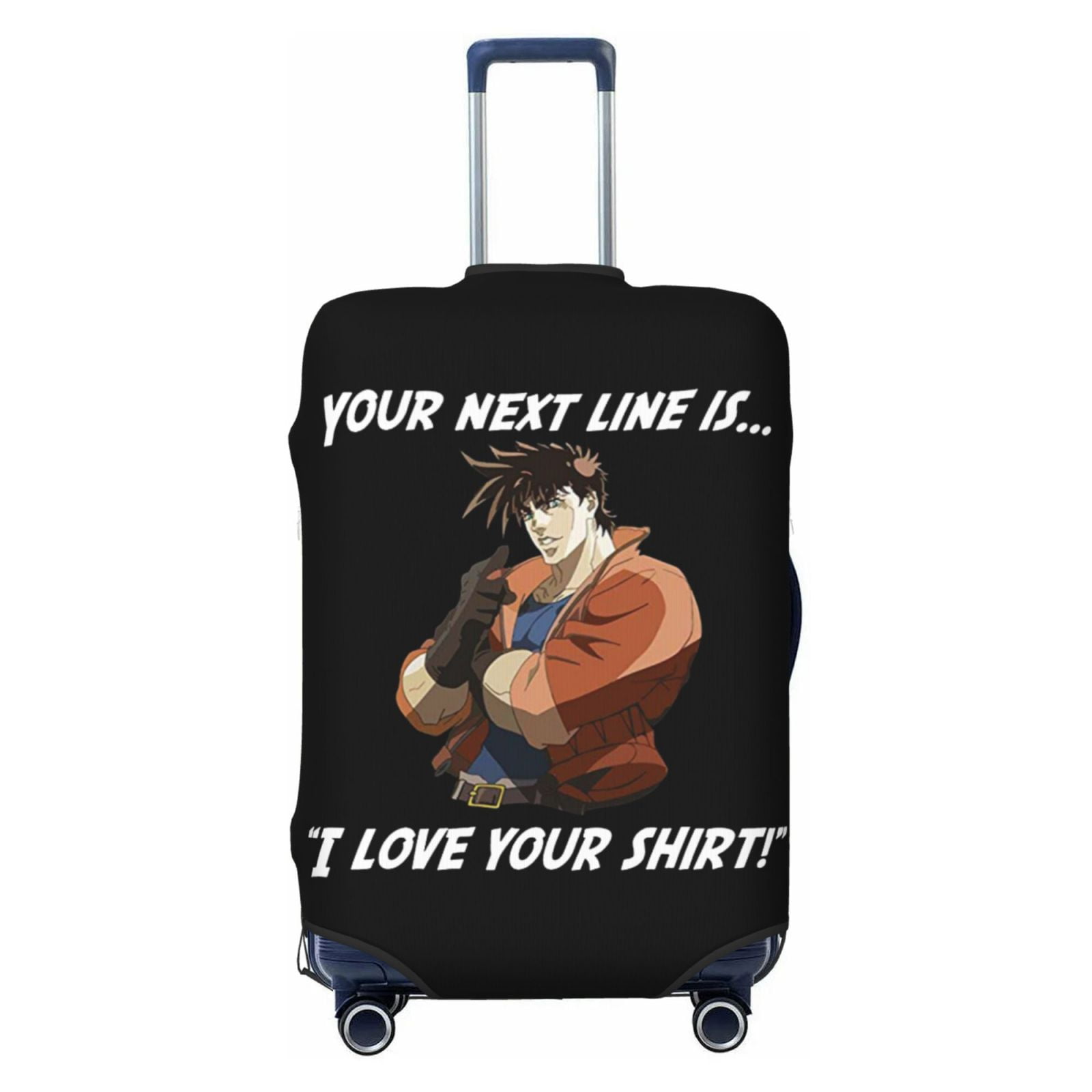 Joseph Joestar Luggage Cover Approved Travel Suitcase Protector Elastic ...