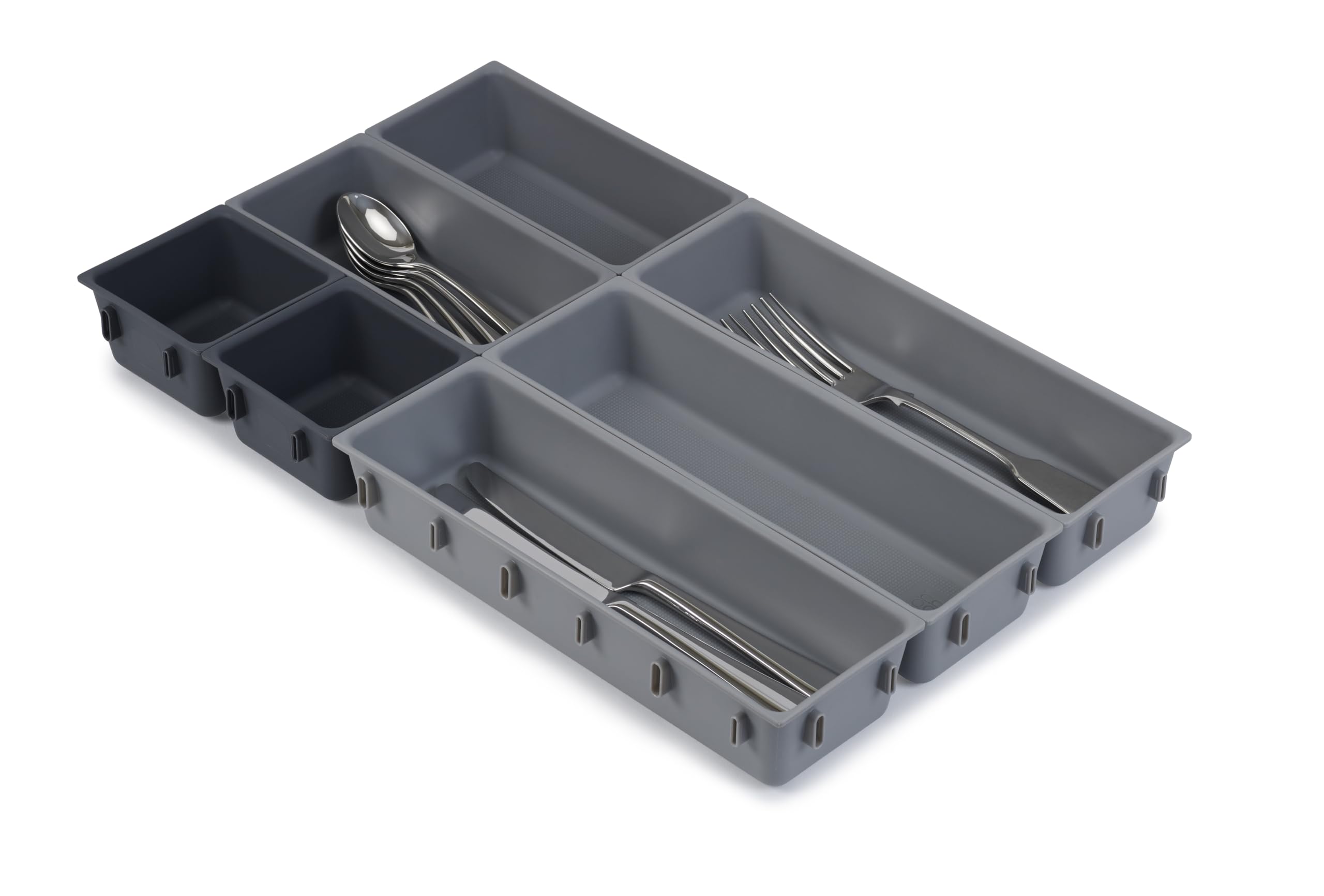 Joseph Joseph Blox 7 Piece Plastic Storage Trays Cosmetics, Stationary ...