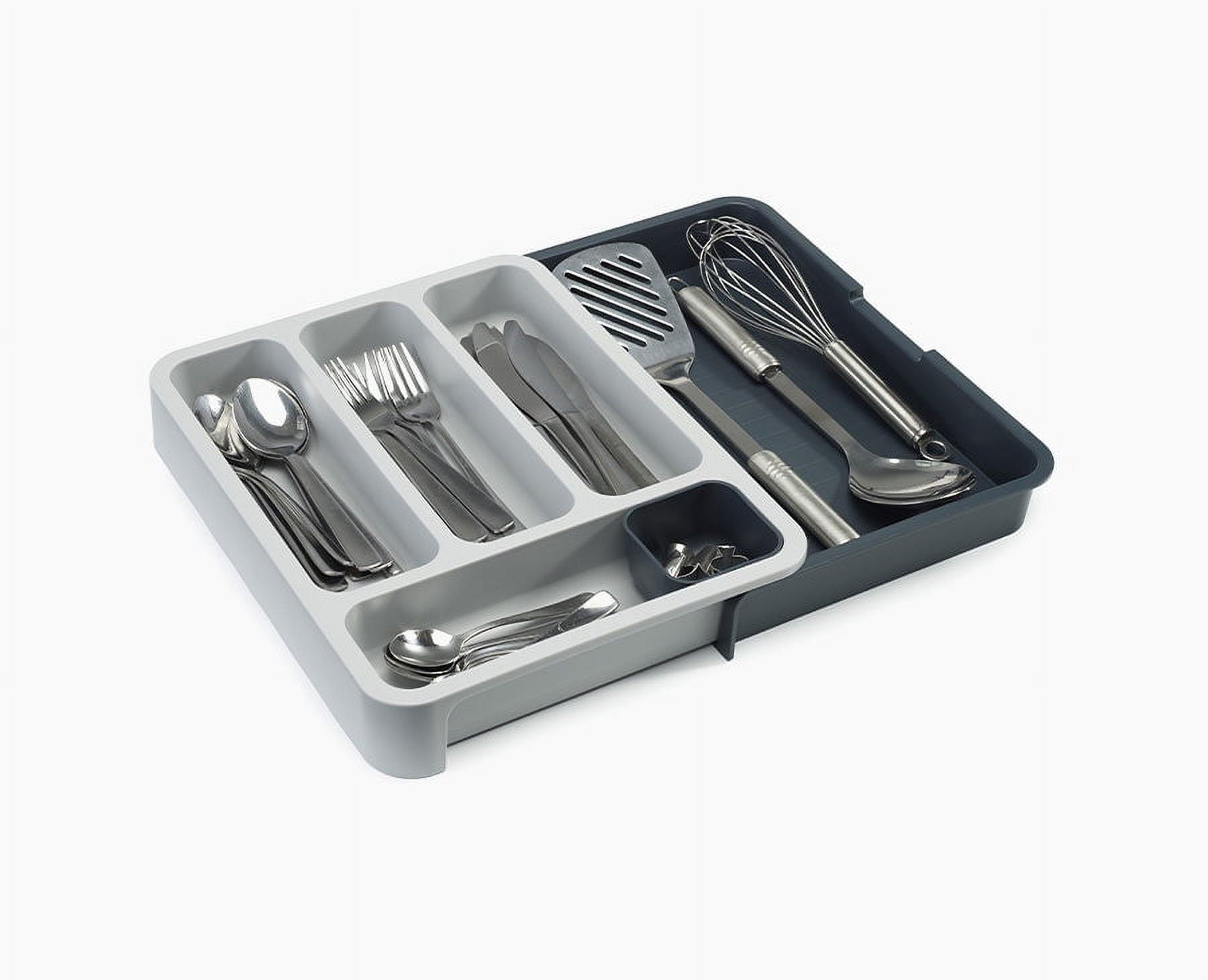 Joseph Joseph DrawerStore expandable cutlery tray - Gray - Walmart.com
