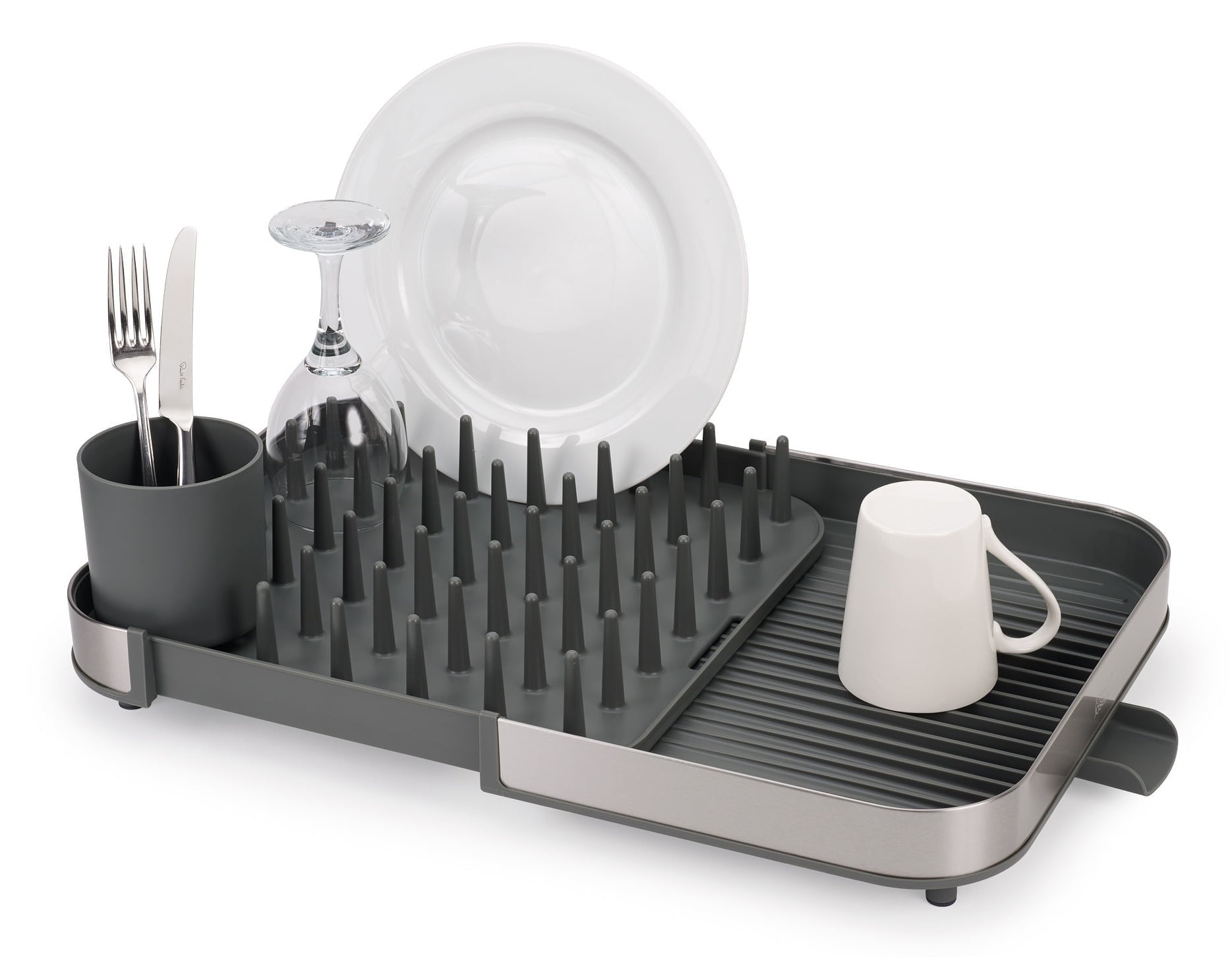 Joseph Joseph Duo Stainless Steel Expandable Dish Drying Rack ...