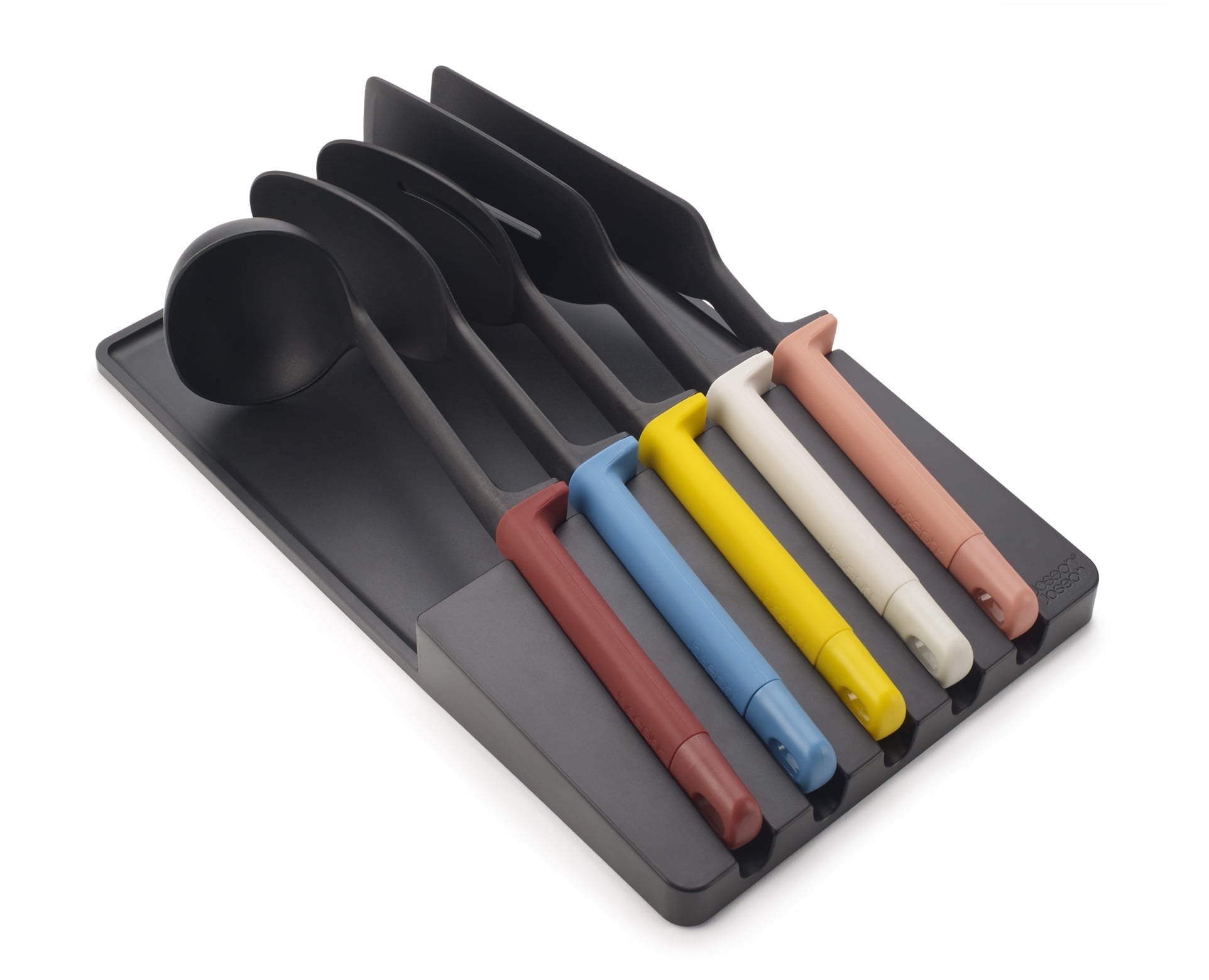 Joseph Joseph Elevate Store 5-Piece Kitchen Utensils Set with in-drawer ...