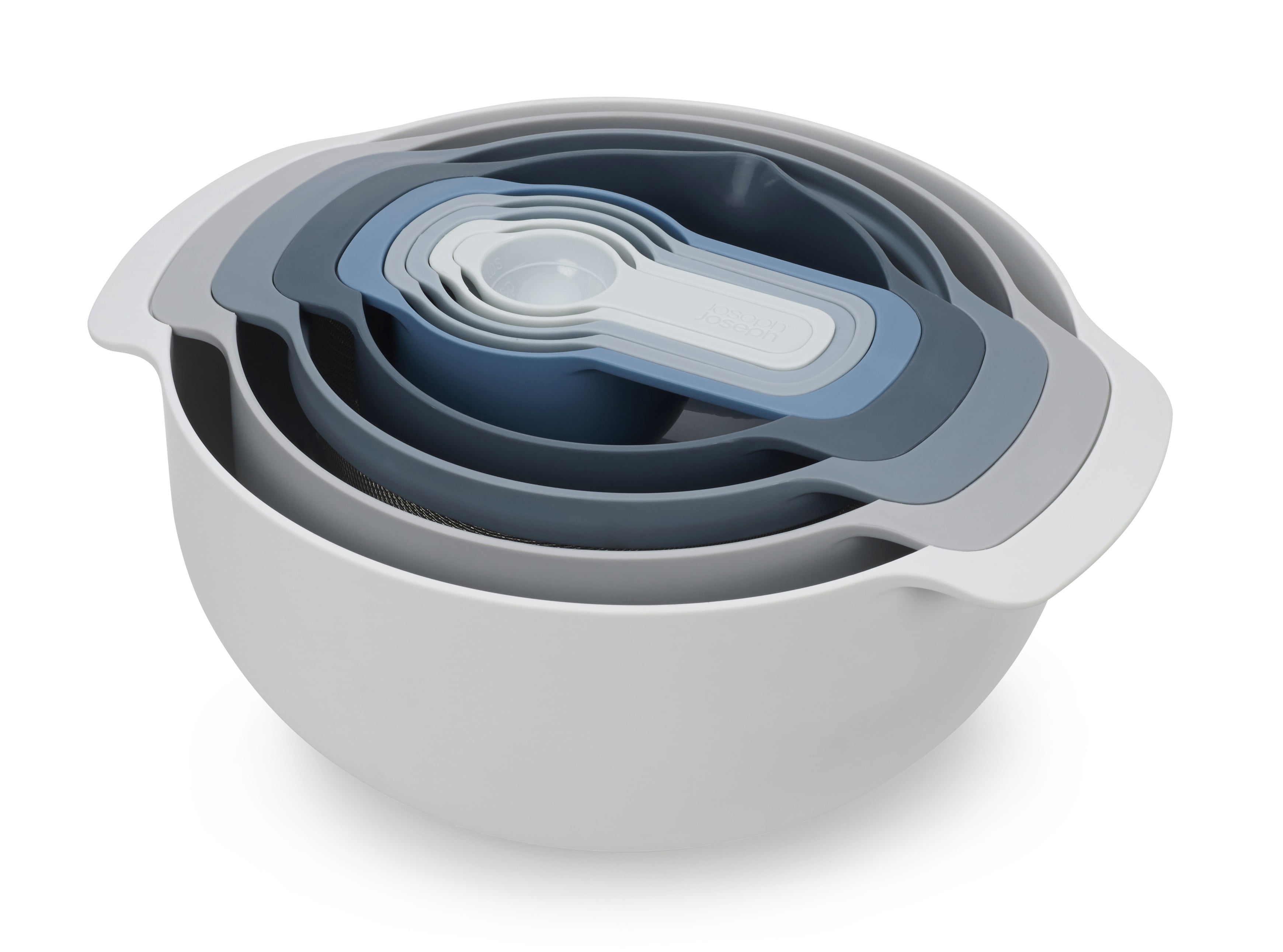 Joseph Joseph Nest 9-Piece Food Preparation Set with Nesting Mixing ...