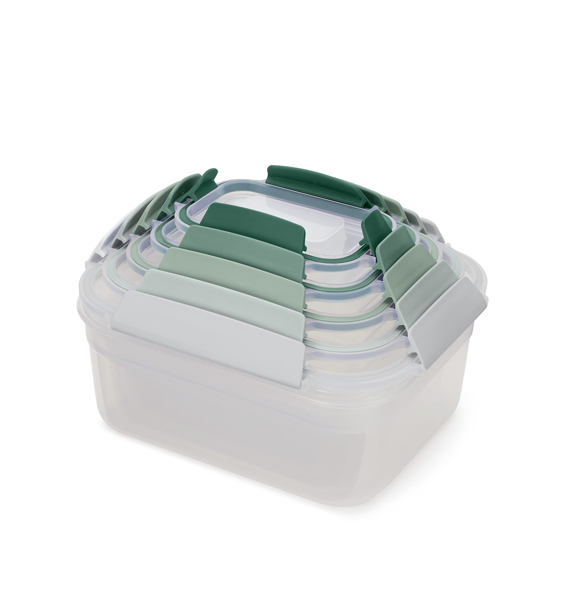 Joseph Joseph Nest Lock, 10 Piece Plastic Food Storage Container set ...