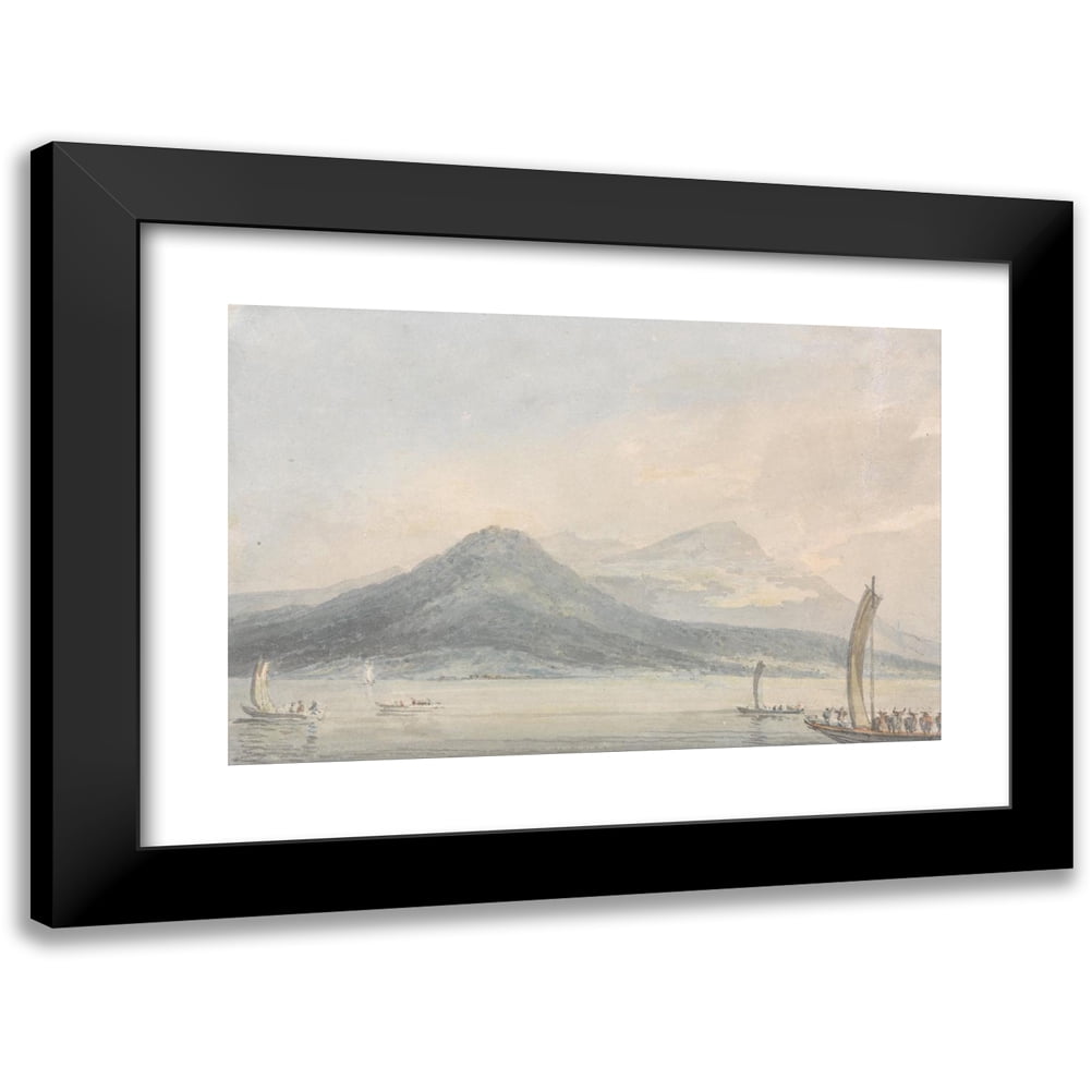 Joseph Mallord William Turner 18x13 Black Modern Framed Museum Art ...