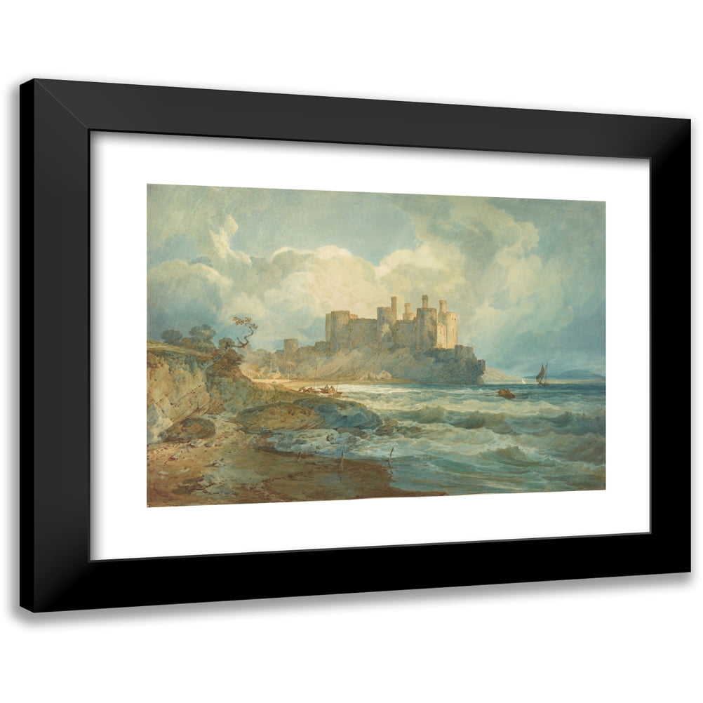 Joseph Mallord William Turner 18x14 Black Modern Framed Museum Art ...