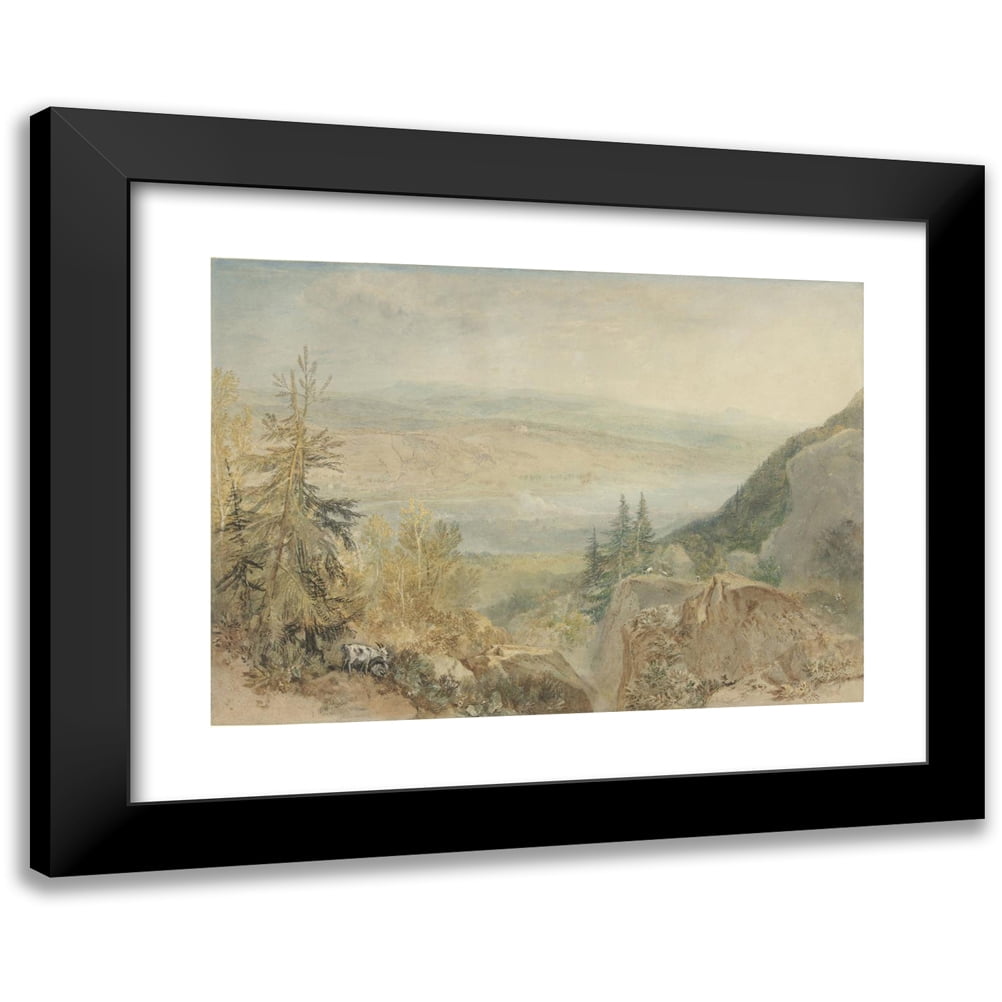 Joseph Mallord William Turner 18x14 Black Modern Framed Museum Art ...