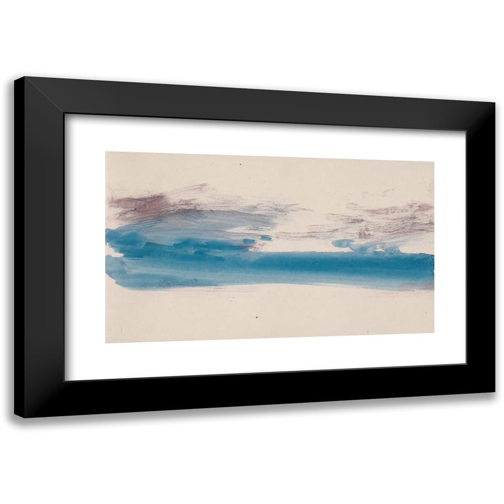 Joseph Mallord William Turner 24x16 Black Modern Framed Museum Art ...
