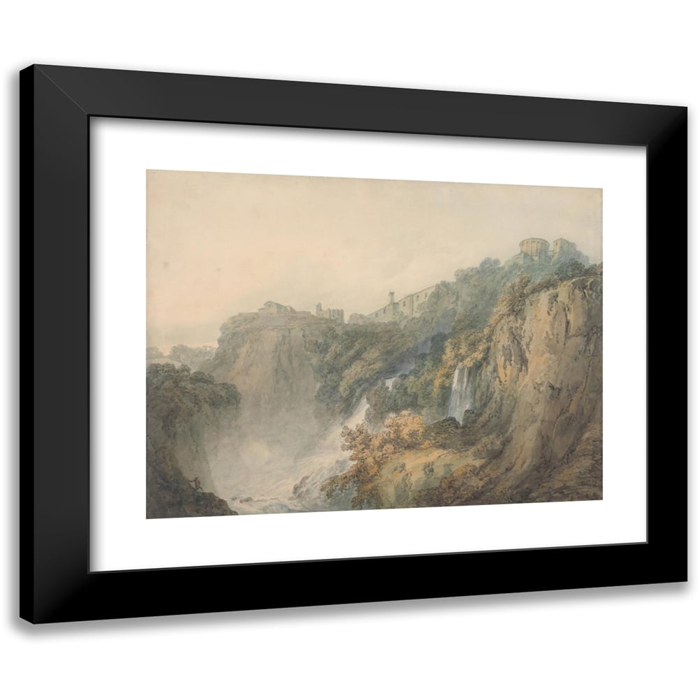Joseph Mallord William Turner 24x19 Black Modern Framed Museum Art ...