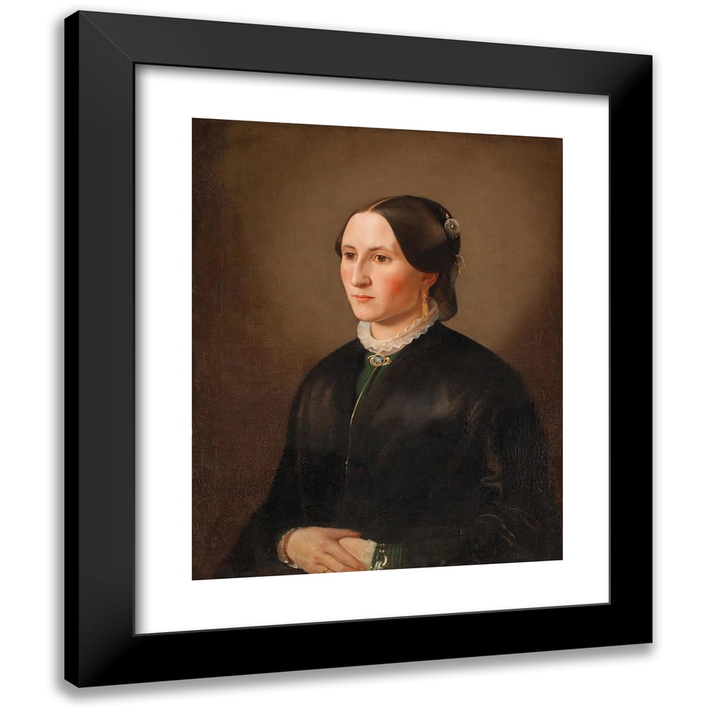 Joseph Mathias von Trenkwald 12x14 Black Modern Framed Museum Art Print ...