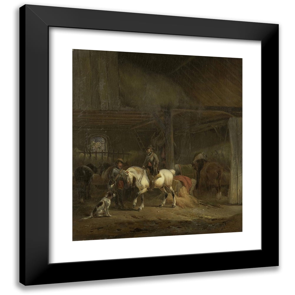 Joseph Moerenhout 15x17 Black Modern Framed Museum Art Print Titled ...