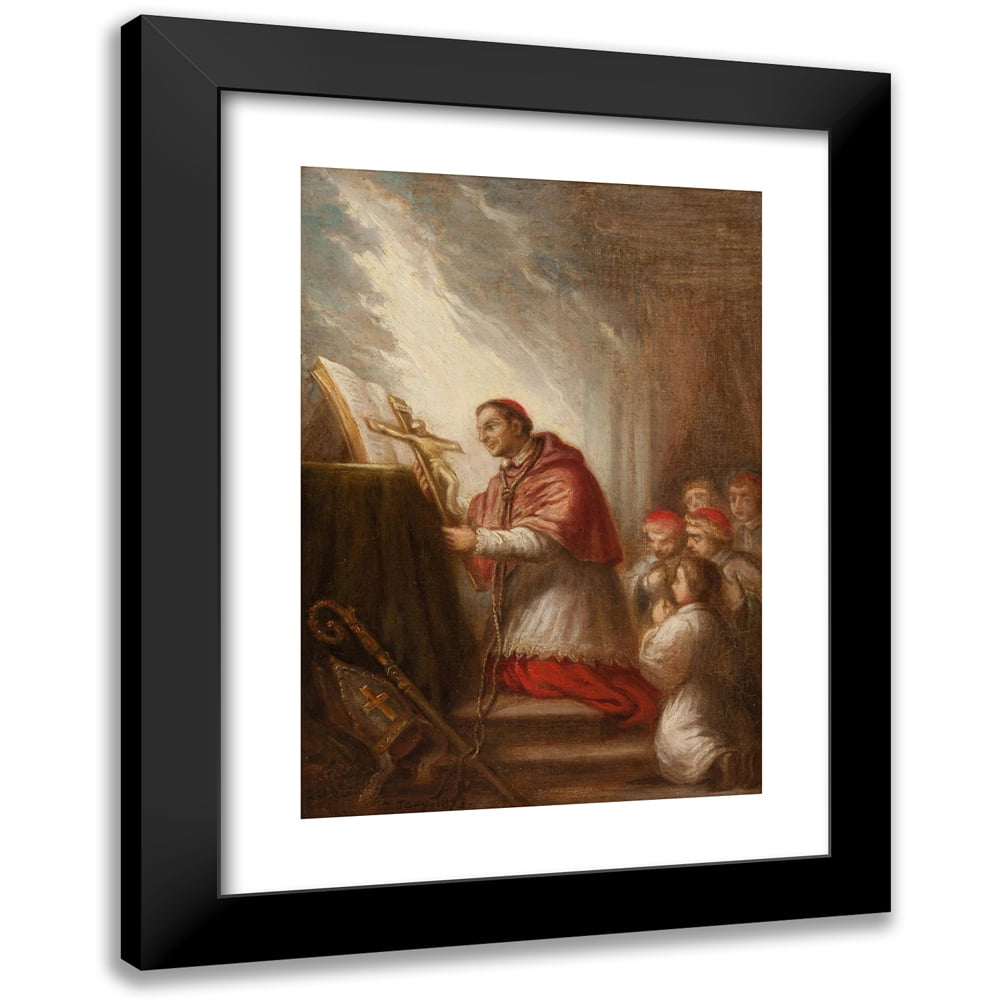 Joseph-Nicolas Jouy 11x14 Black Modern Framed Museum Art Print Titled ...