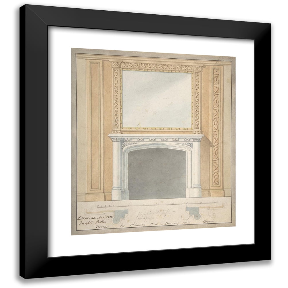 Joseph Potter 12x14 Black Modern Framed Museum Art Print Titled ...
