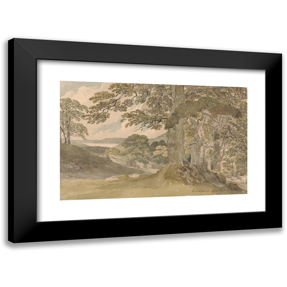 Joseph Powell 14x11 Black Modern Framed Museum Art Print Titled ...