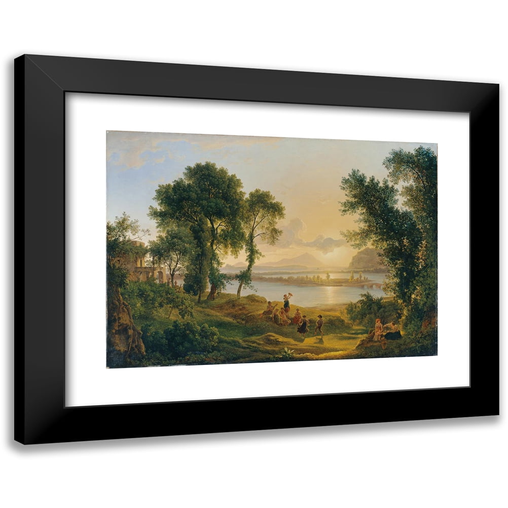 Joseph Rebell 18x14 Black Modern Framed Museum Art Print Titled ...
