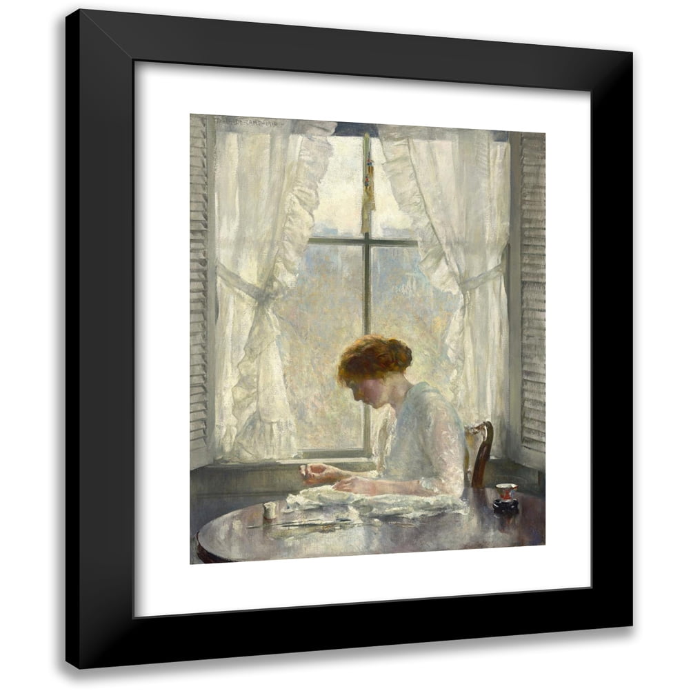Joseph Rodefer DeCamp 12x14 Black Modern Framed Museum Art Print Titled ...