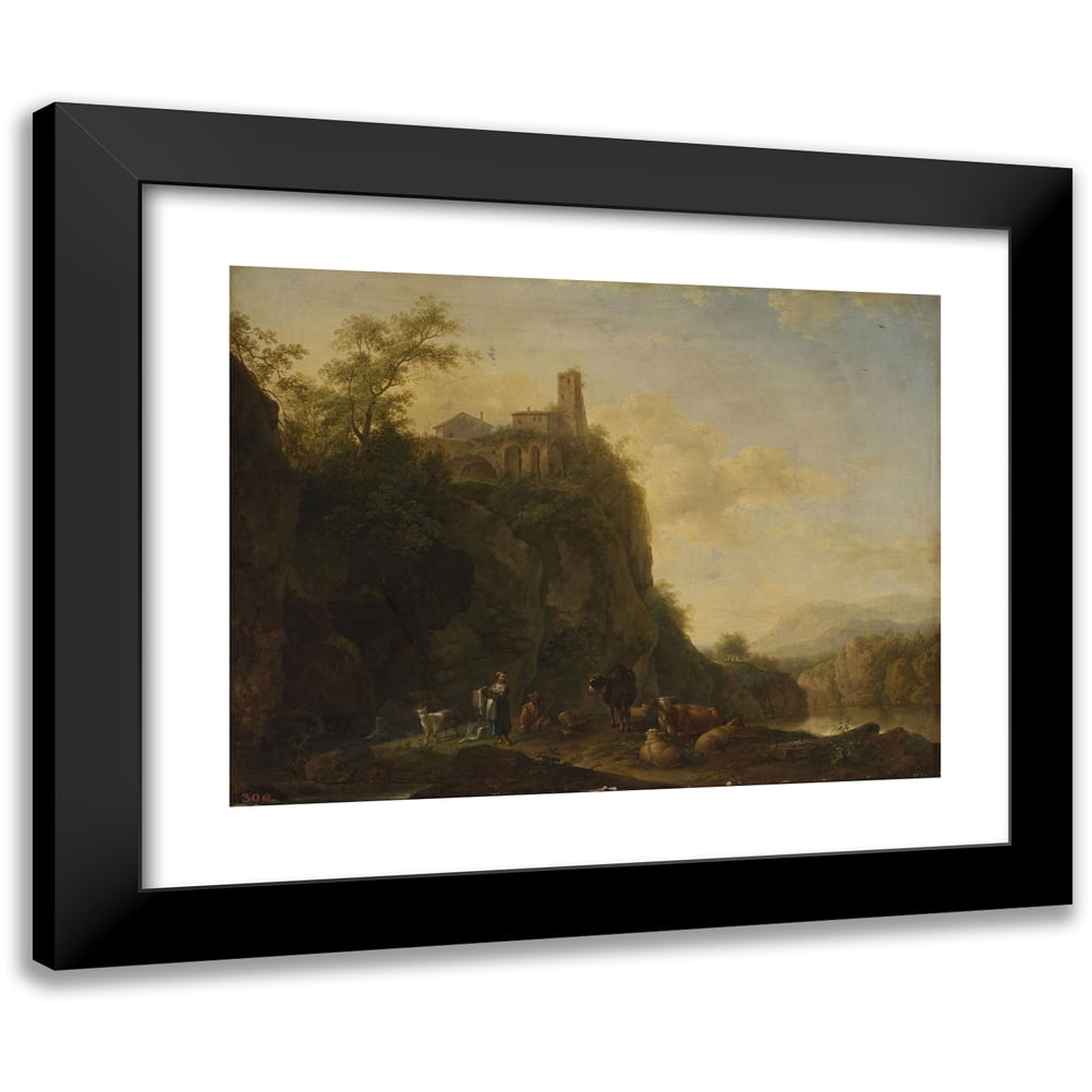 Joseph Roos 18x15 Black Modern Framed Museum Art Print Titled ...