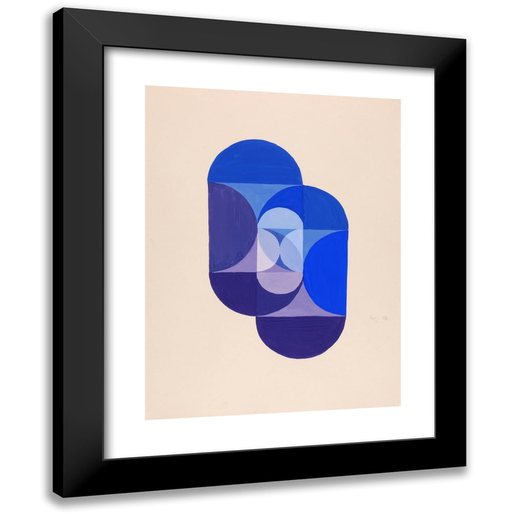 Joseph Schillinger 15x18 Black Modern Framed Museum Art Print Titled ...
