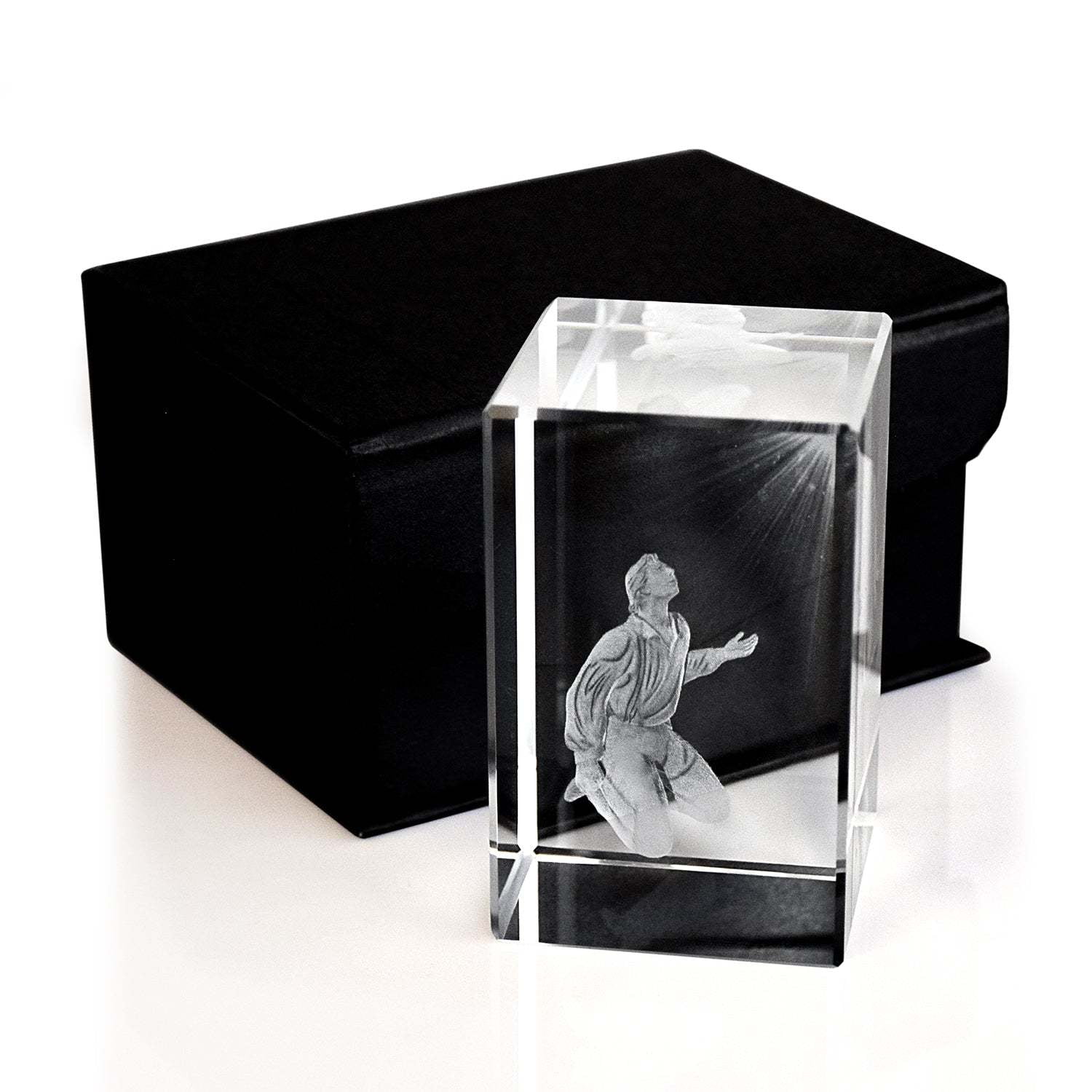 Joseph Smith 1st Vision Laser Engraved Crystal Cube by Ringmasters ...